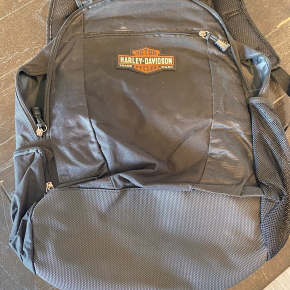 Harley-Davidson | Bags | Copy Harleydavidson Black Backpack For Men ...